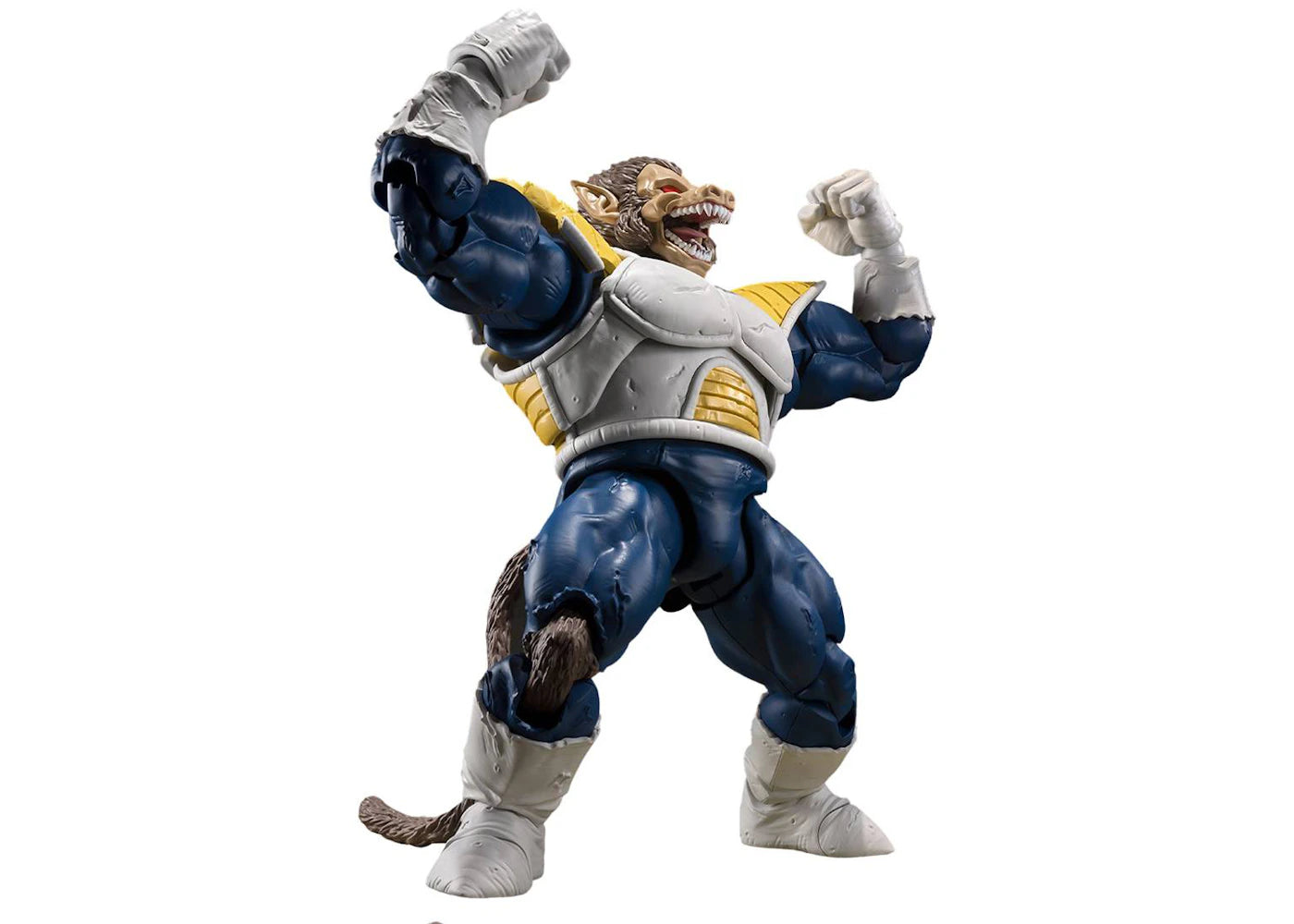 Bandai S.H. Figuarts Dragon Ball Z Great Ape Vegeta Action Figure Blue ...