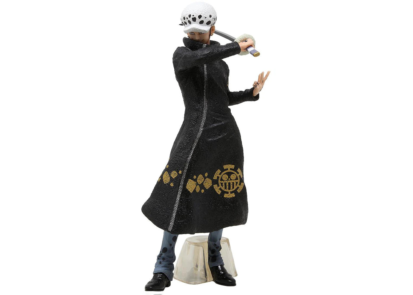 Banpresto One Piece 20th History Masterlise Trafalgar Law Figure Black ...