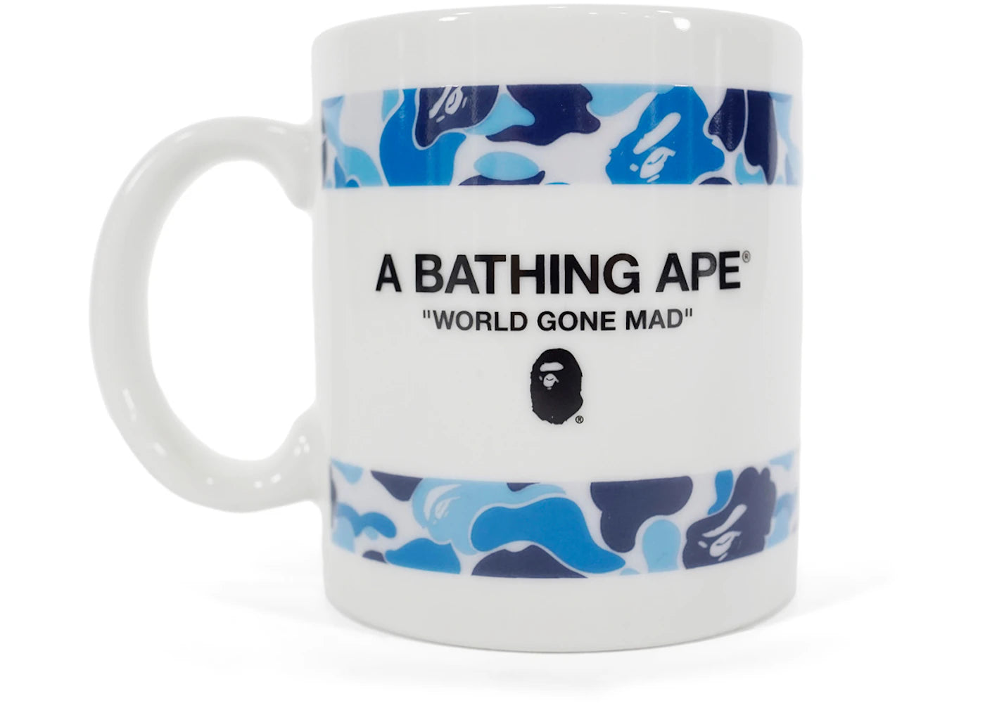 BAPE ABC Camo Ceramic Mug Light Blue – Side Kicks