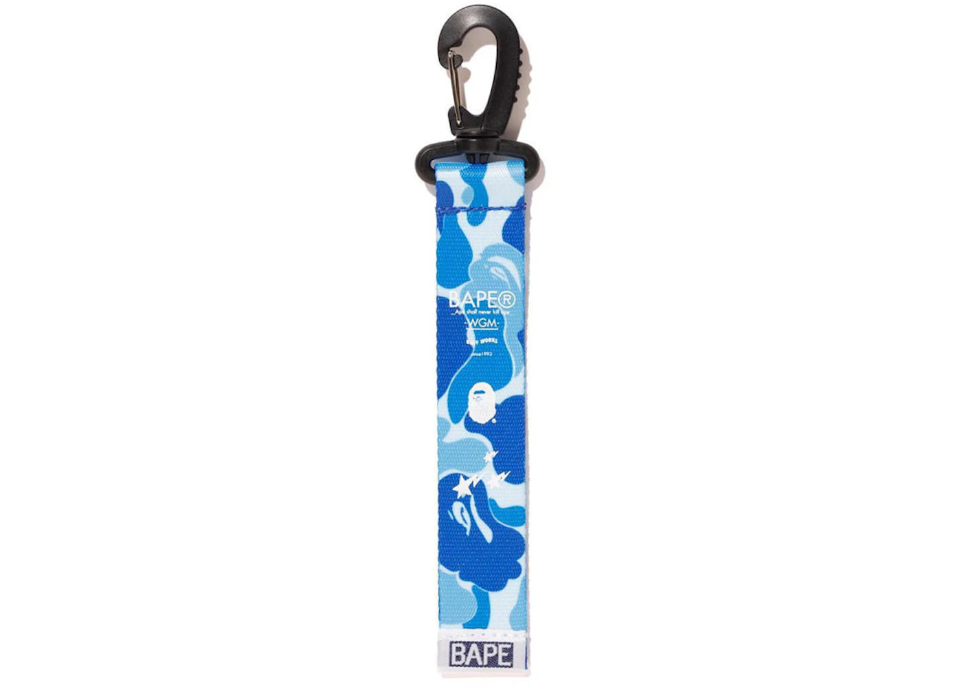 BAPE WGM ABC Tape Tag Blue – Side Kicks