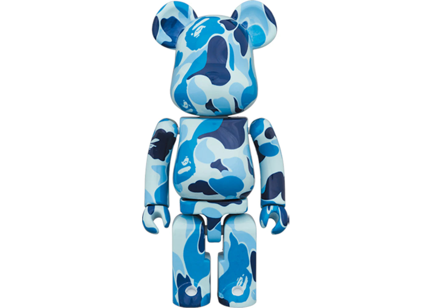 Bearbrick Chogokin ABC CAMO 200% Blue – Side Kicks