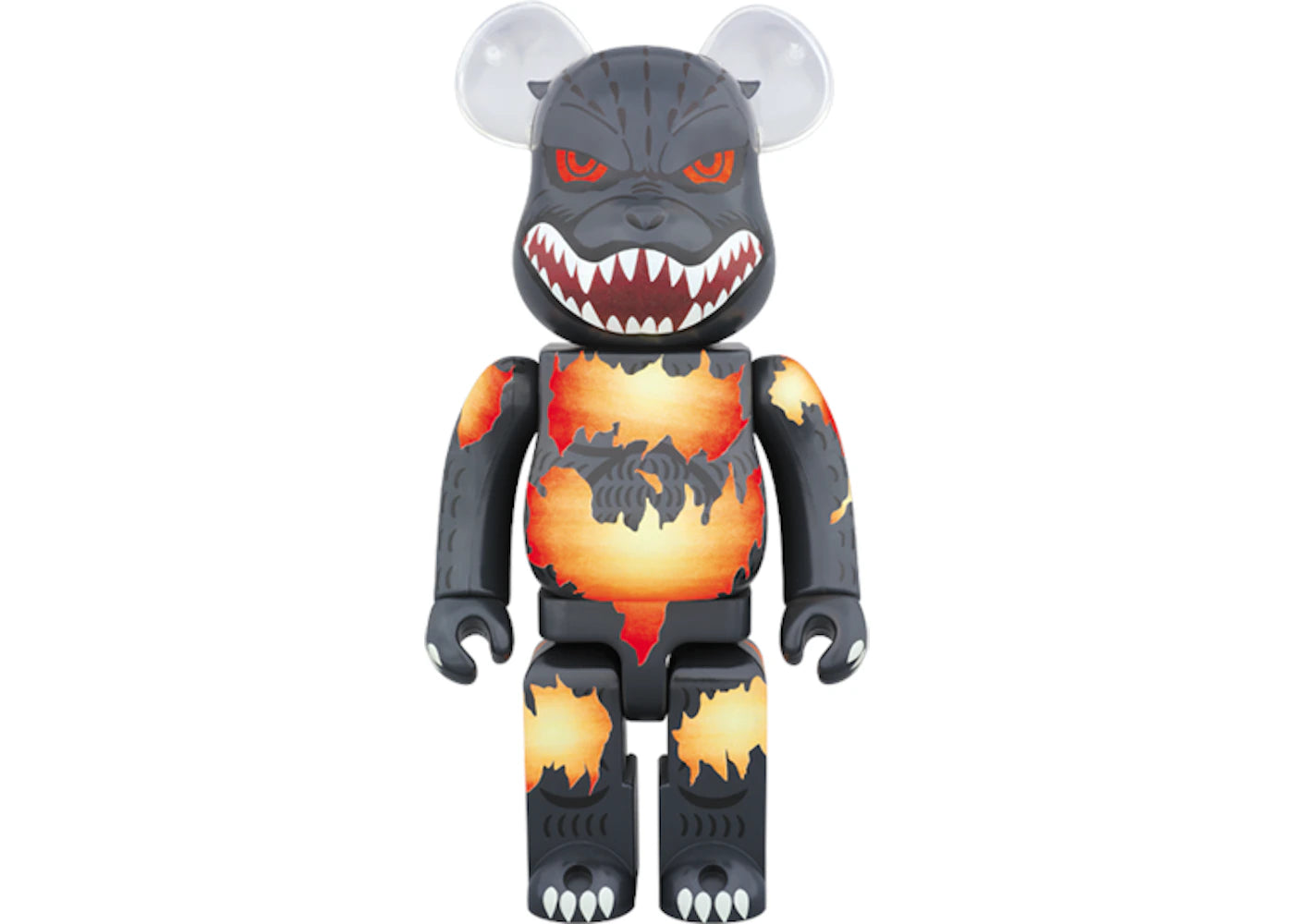 Bearbrick Godzilla (Death Goji Burning Ver.) 400% Black – Side Kicks