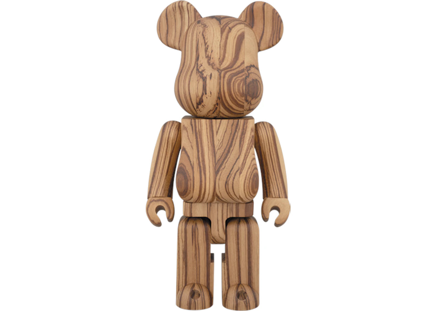 Bearbrick Karimoku Zebra 400% Wood – Side Kicks