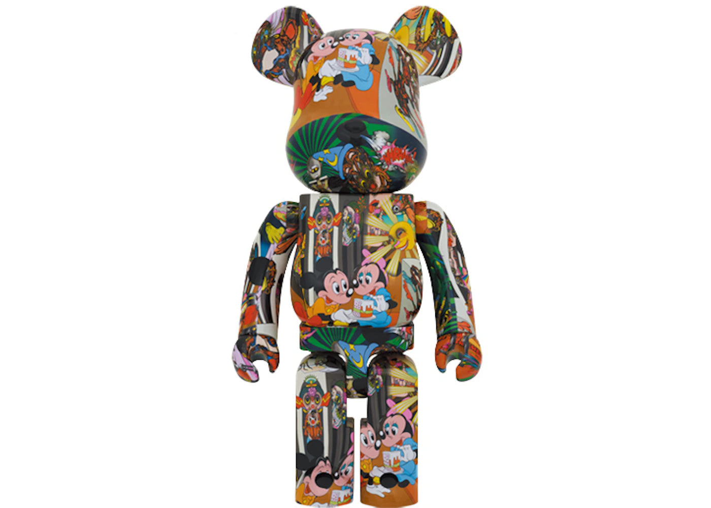 Bearbrick x Disney x Keiichi Tanaami Mickey Mouse 1000% – Side Kicks
