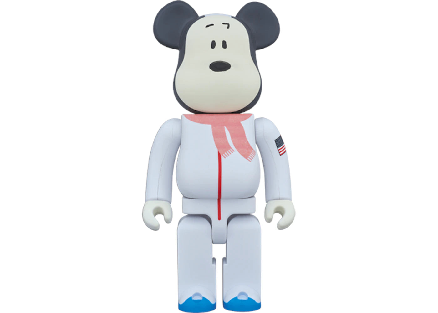 Bearbrick x Peanuts Snoopy Astronaut 1000% Multi – Side Kicks