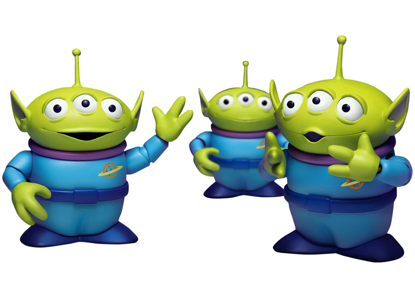 Beast Kingdom Toy Story Aliens Triple pack (Dynamic 8ction Hero) Figur ...