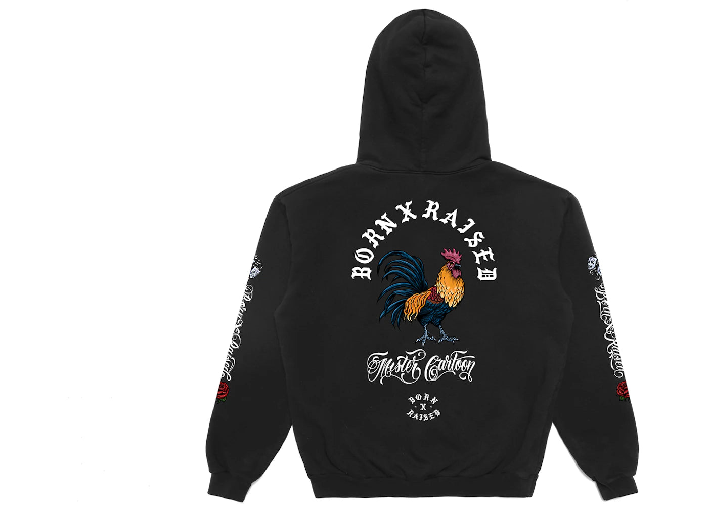 Born X Raised x Mister Cartoon Gallo Fino Hoodie Black – Side Kicks