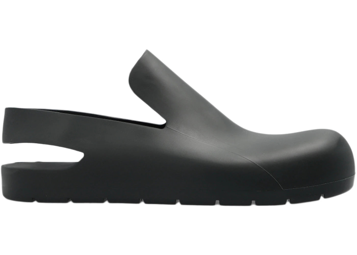 Bottega Veneta Rubber Slingback Puddle Shoe Black – Side Kicks