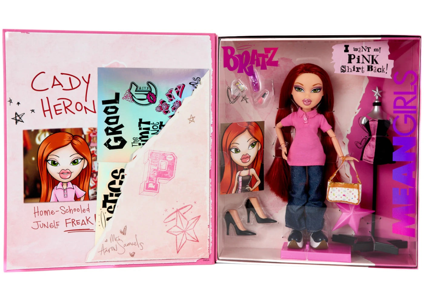 Bratz x Mean Girls Collector Doll Cady – Side Kicks