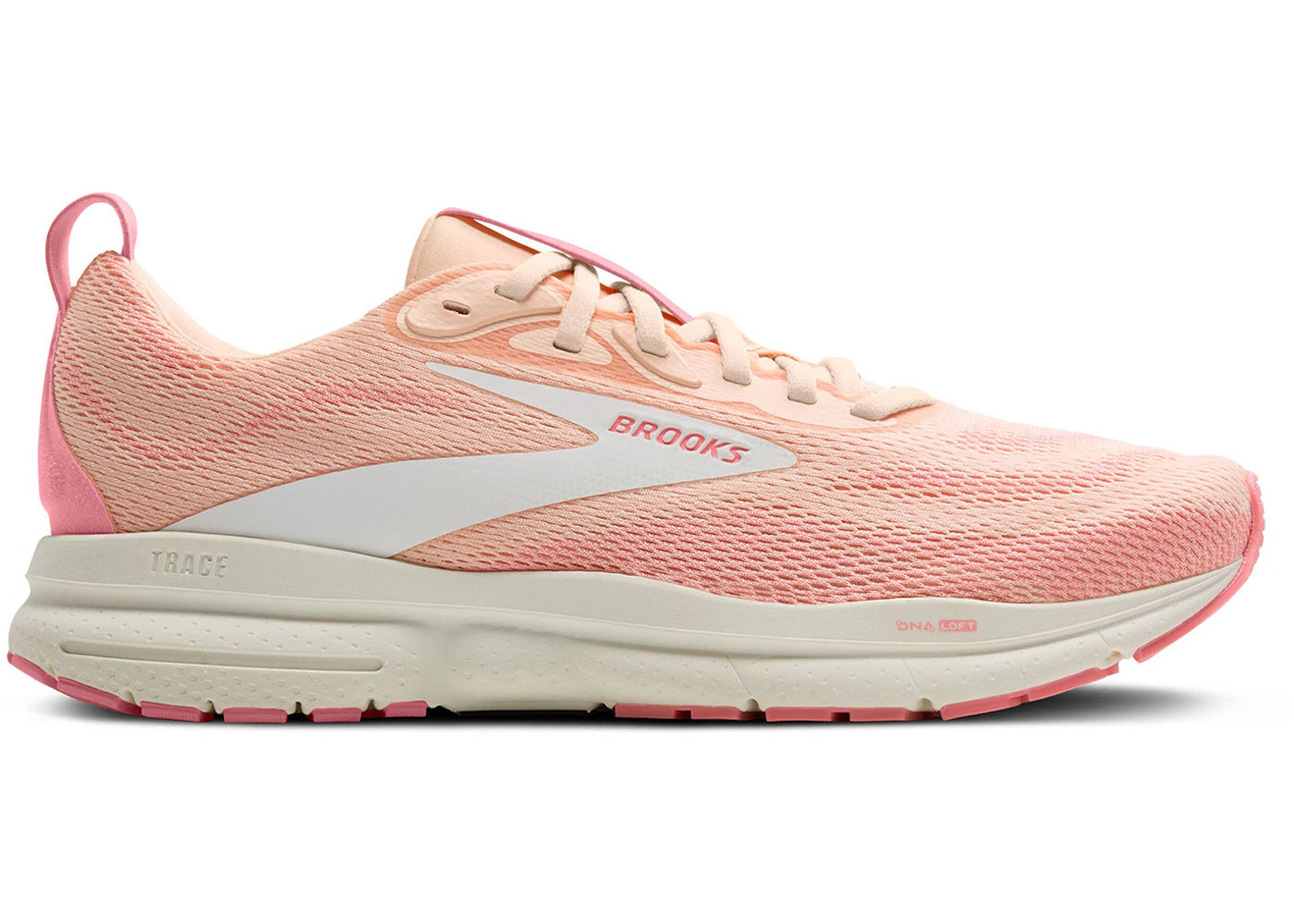 Brooks Trace 4 Tropical Peach Dianthus Grey (Women's) – Side Kicks
