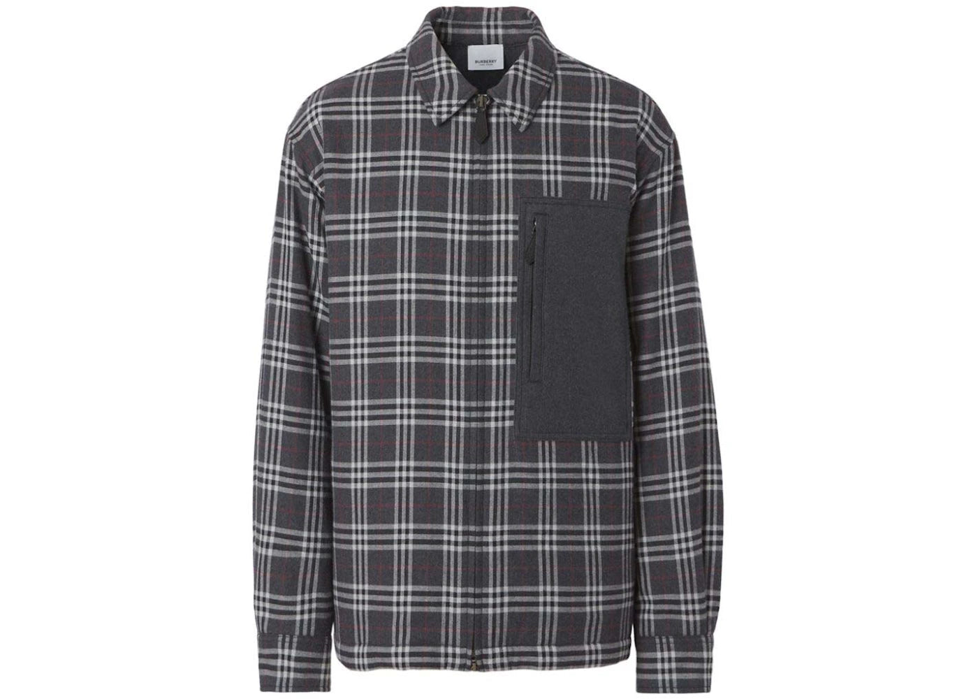Burberry Check Pattern Jacket Gery Check – Side Kicks