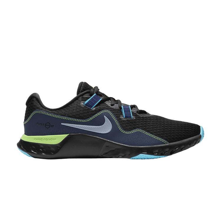 Nike Renew Retaliation TR 2 Black Blackened Blue – Side Kicks