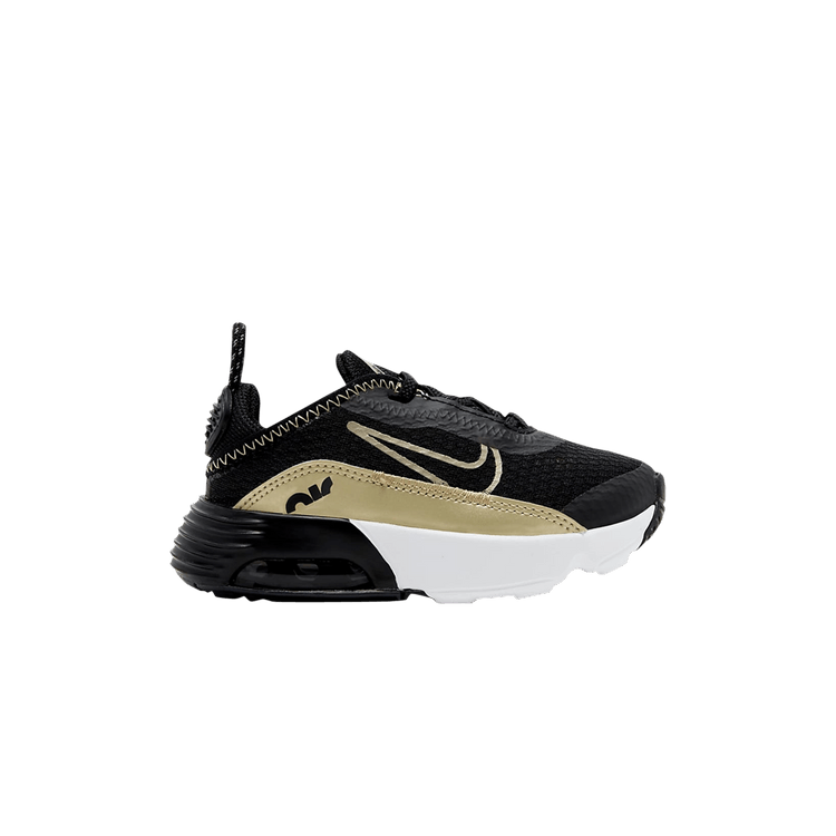 Nike Air Max 2090 Black Metallic Gold Star (TD) – Side Kicks