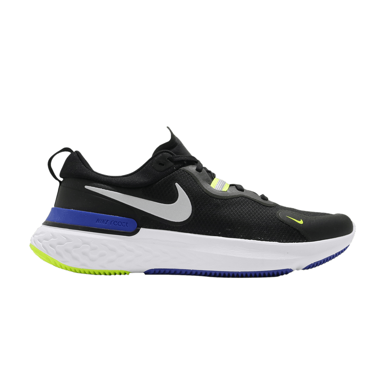 Nike React Miler Black Cyber Blue – Side Kicks