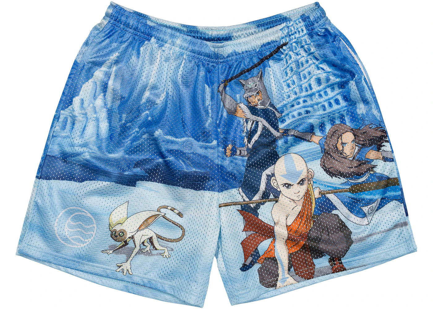 Chalk Line Avatar Water Tribe Palace Retro Shorts Blue – Side Kicks