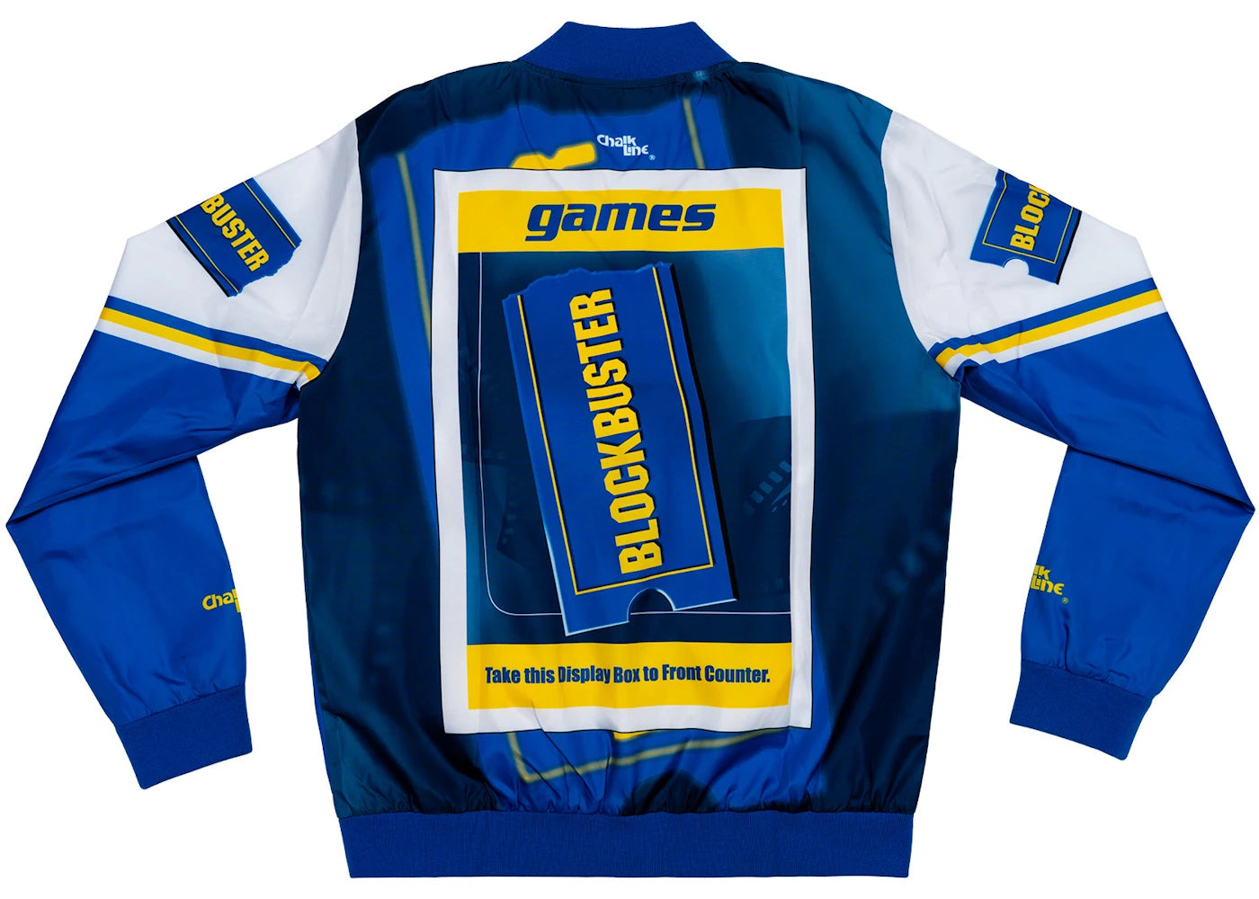 Chalk Line Blockbuster Retro Game Jacket Blue – Side Kicks