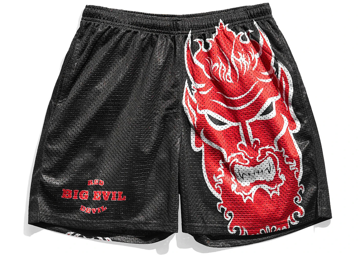 Chalk Line Undertaker Big Evil Red Devil OS Retro Shorts Black/Red ...