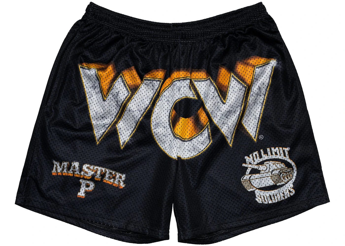 Chalk Line WCW x No Limit Retro Logo Shorts Black – Side Kicks
