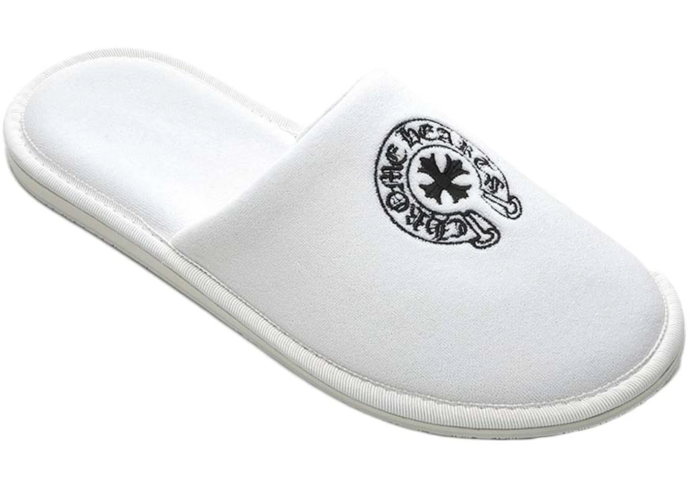 Chrome Hearts Hotel Slippers White – Side Kicks