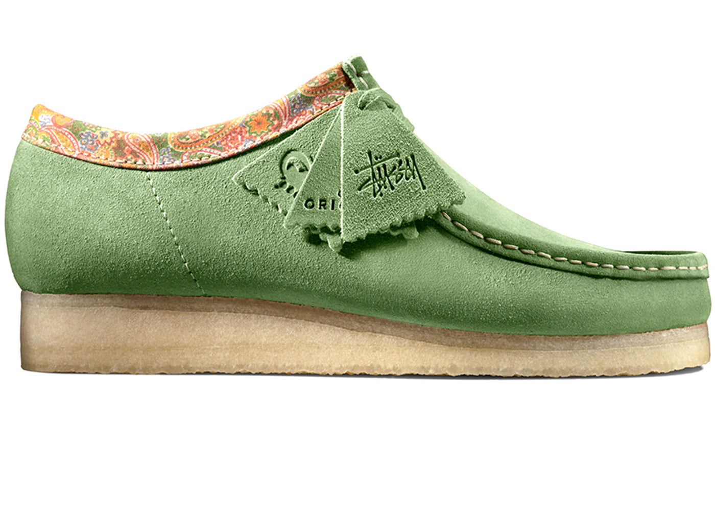 Clarks Originals Wallabee Stussy Sage – Side Kicks