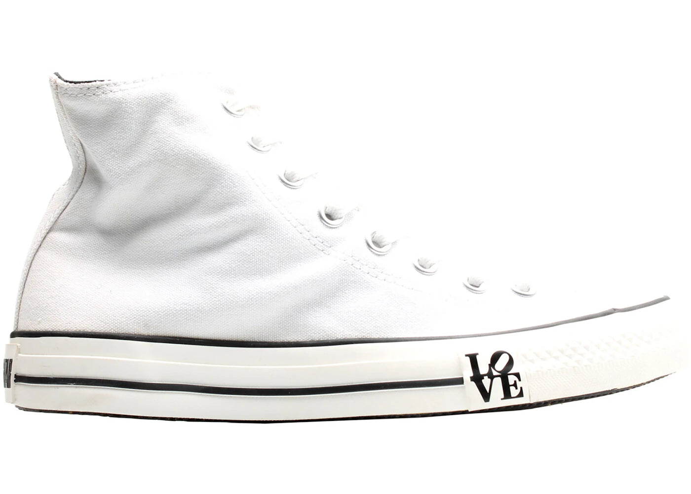Converse Chuck Taylor All Star Hi Robert Indiana Love White – Side Kicks