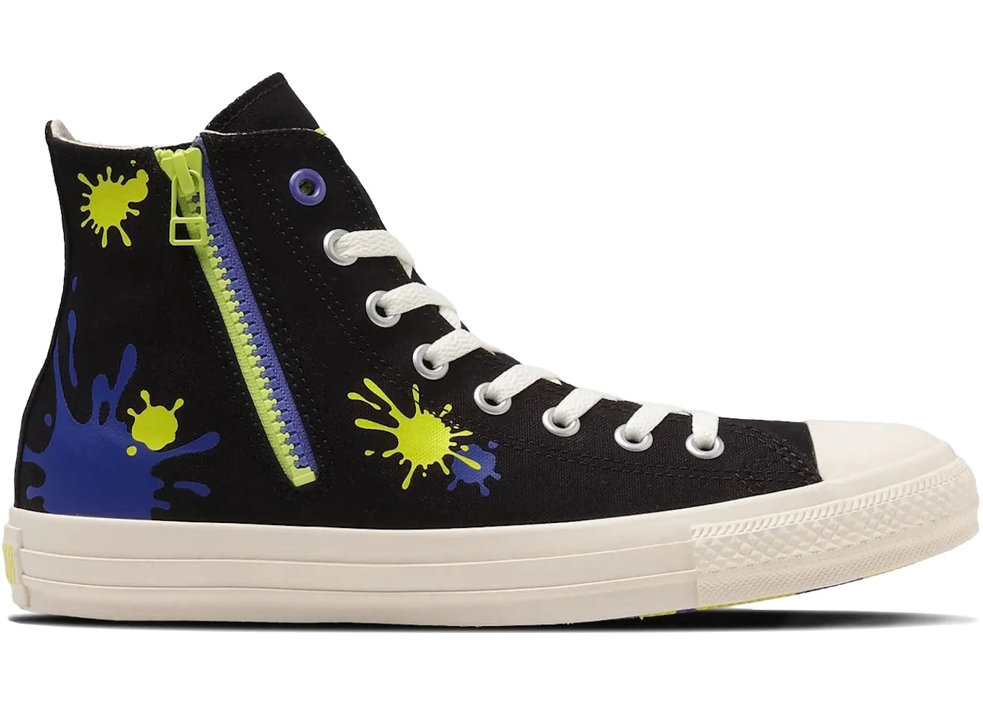 Converse Chuck Taylor All Star Zip Hi Splatoon 3 Black – Side Kicks