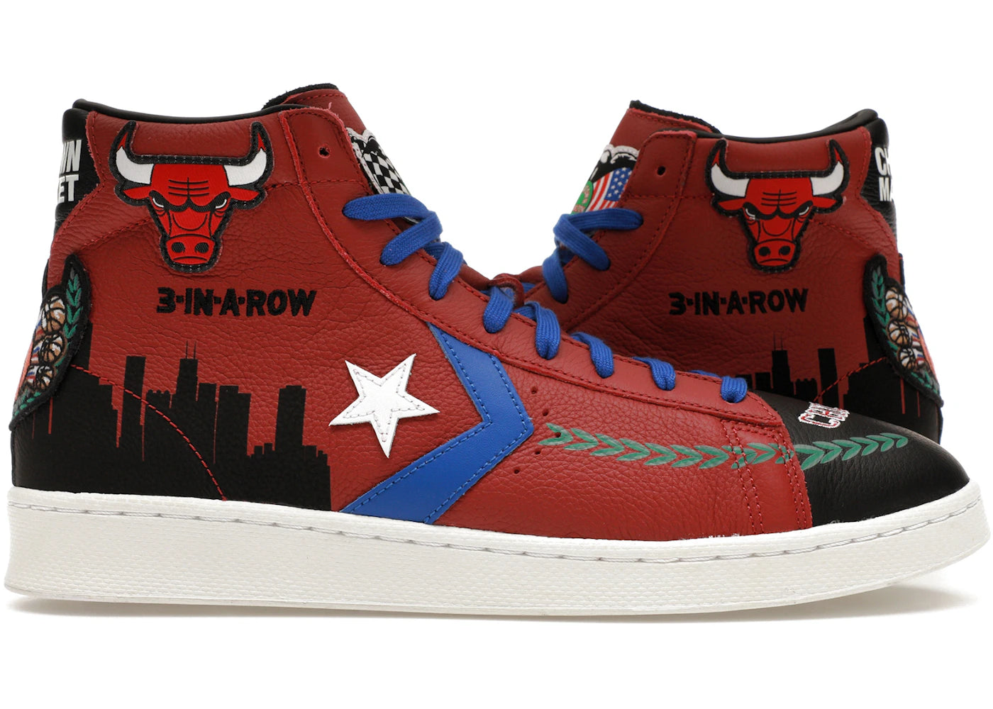 Converse Pro Leather Chinatown Market NBA Chicago Bulls – Side Kicks