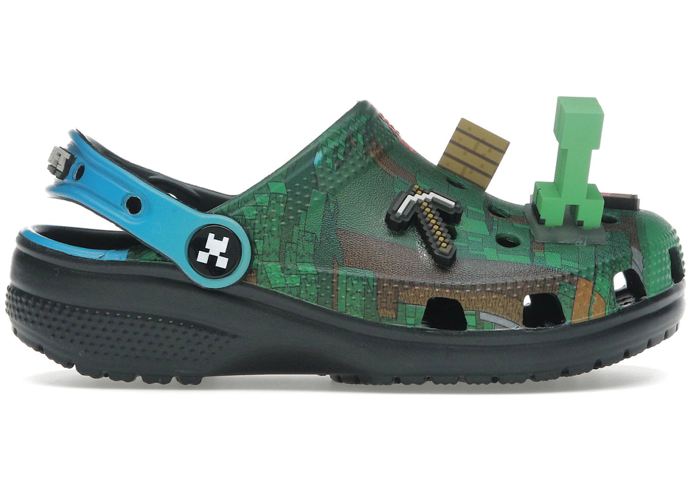 Crocs Classic Clog Minecraft Dark Forest (Kids) – Side Kicks