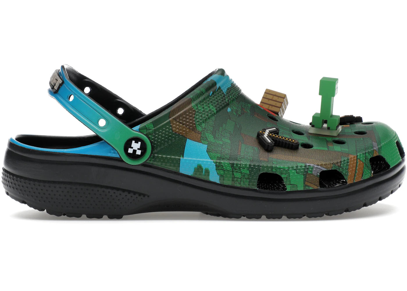Crocs Classic Clog Minecraft Dark Forest – Side Kicks