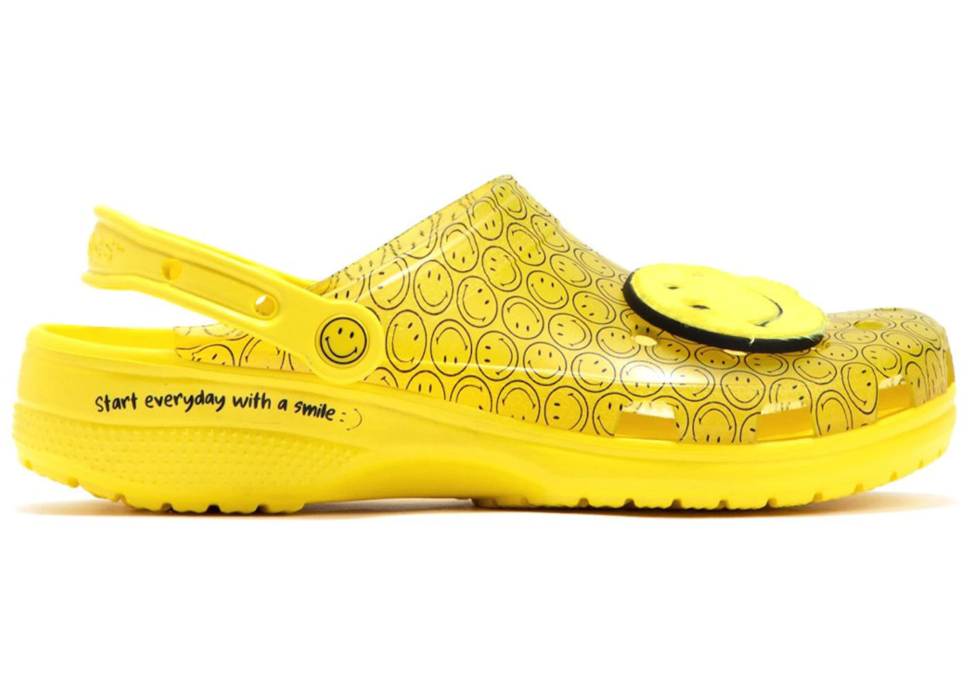 Crocs Classic Clog Translucent Smiley – Side Kicks
