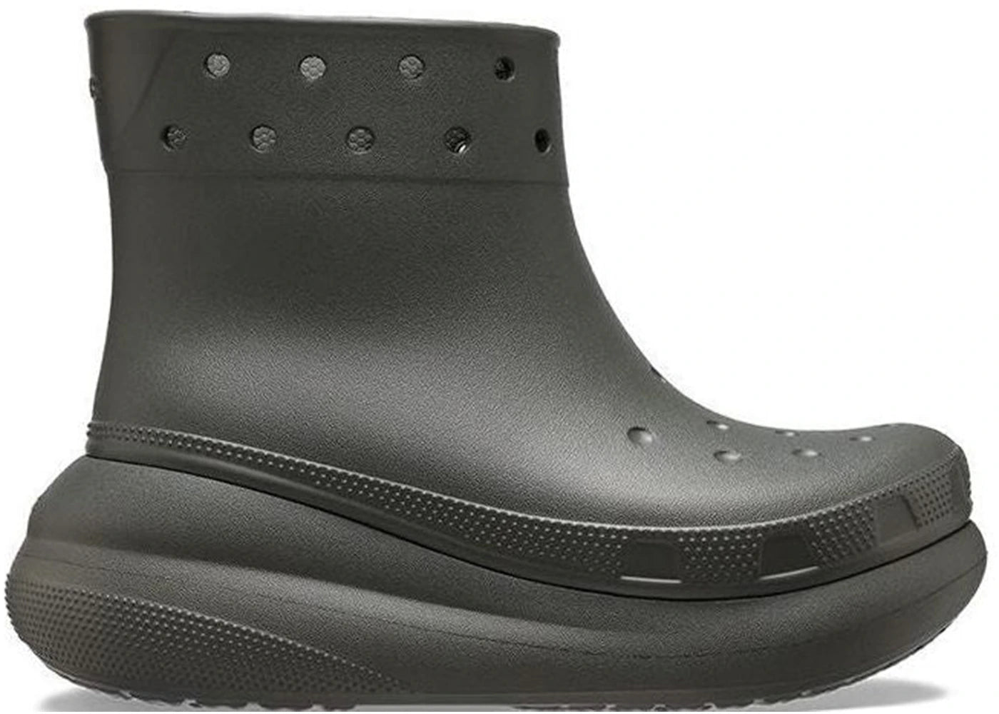 Crocs Classic Crush Rain Boot Dusty Olive – Side Kicks