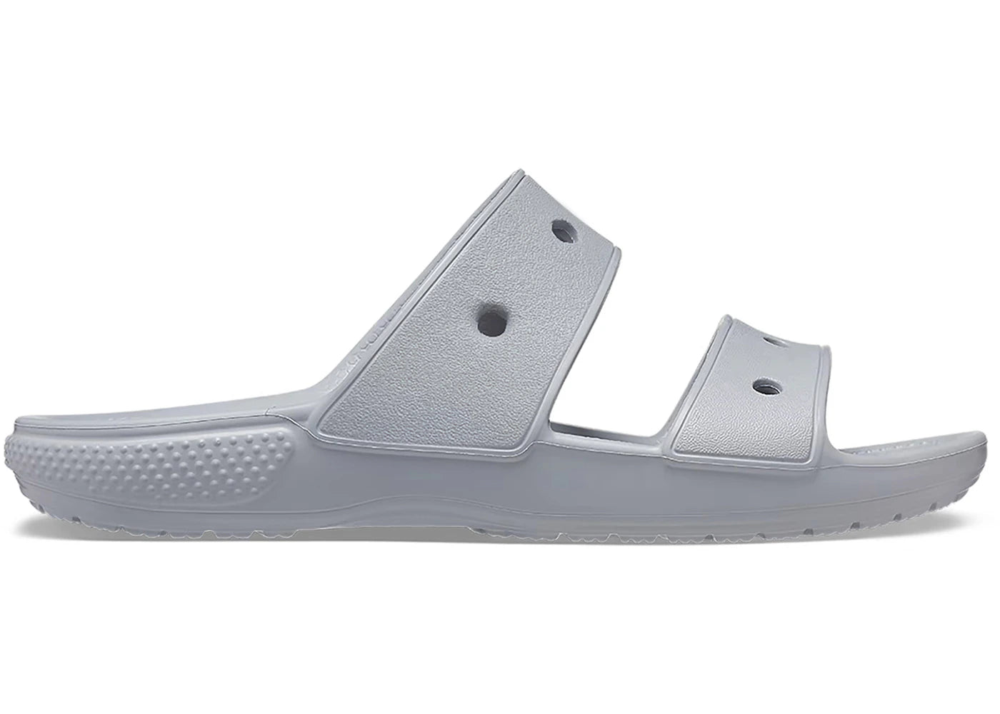 Crocs Classic Double Band Slide Sandals Light Grey – Side Kicks