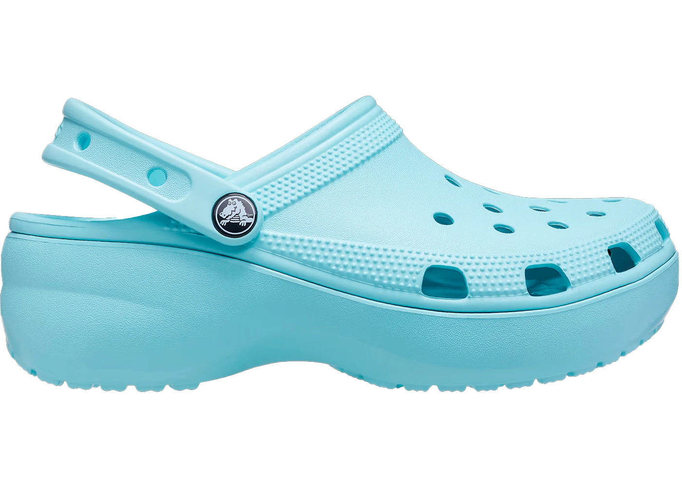 Crocs Classic Platform Clog Pure Water (Women's) – Side Kicks