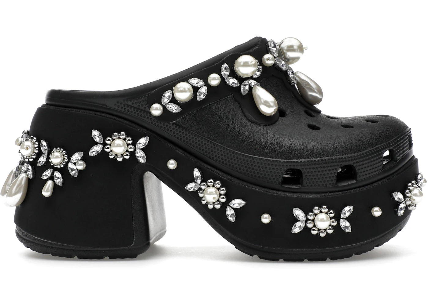 Crocs Siren Clog Simone Rocha Spiked Black – Side Kicks