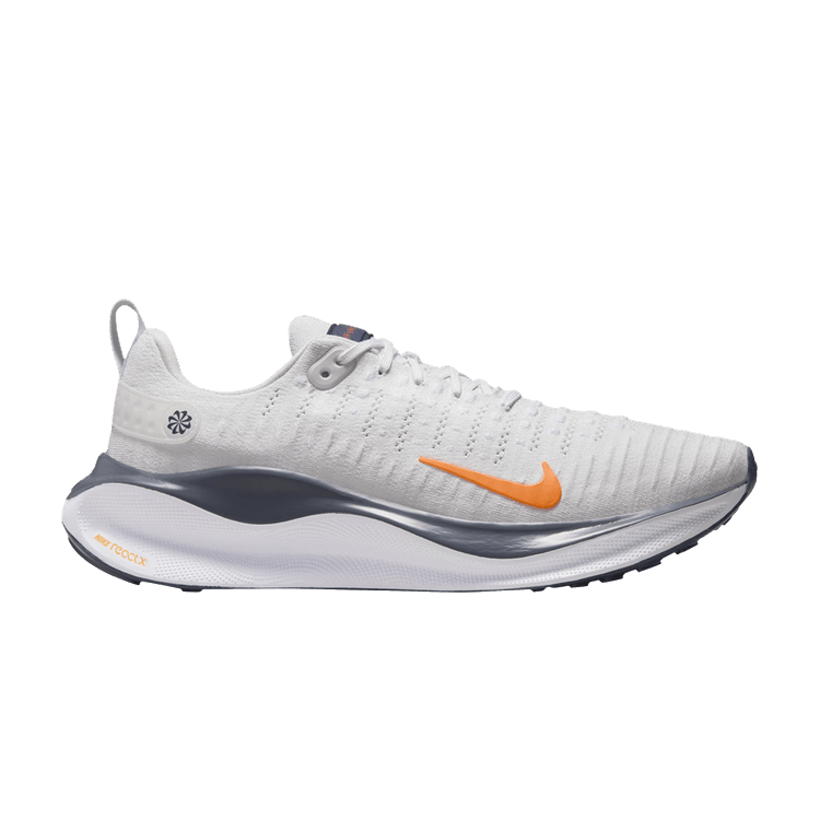 Nike ReactX Infinity Run 4 Platinum Tint Total Orange – Side Kicks