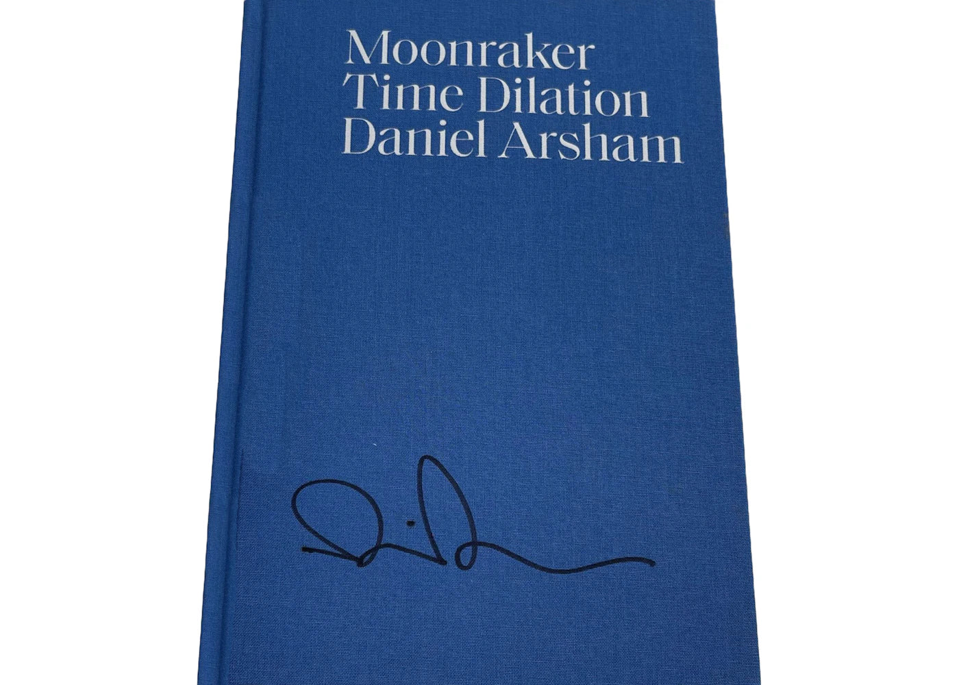 Daniel Arsham Moonraker Time Dilation (Signed) Hardcover Book – Side Kicks