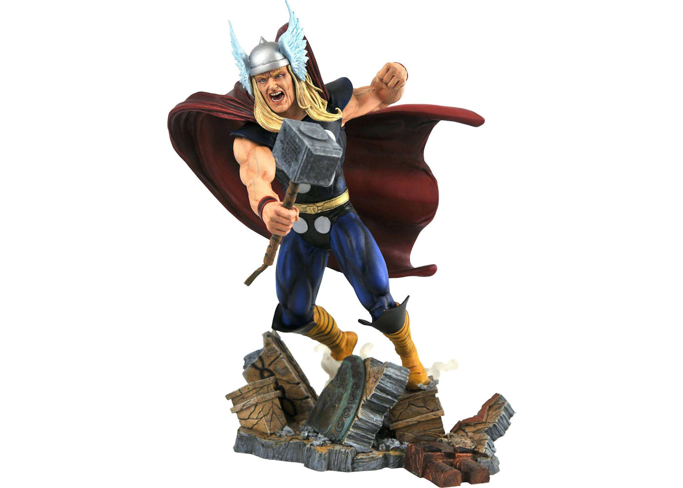 Diamond Select Toys Marvel Gallery Thor Comic Version 2 PVC Figure Sta ...