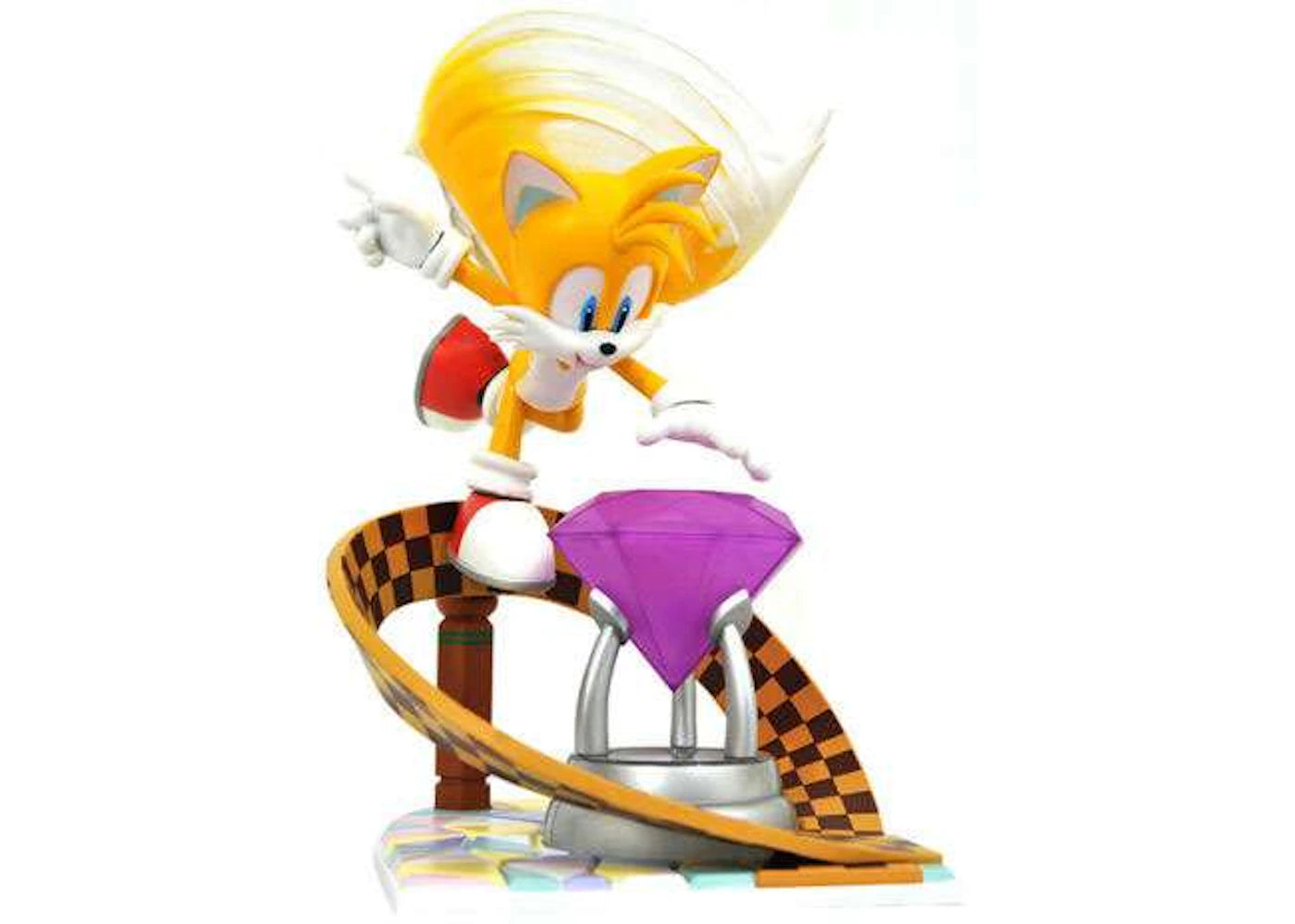 Diamond Select Toys Sonic The Hedgehog Sonic Gallery Tails PVC Statue ...