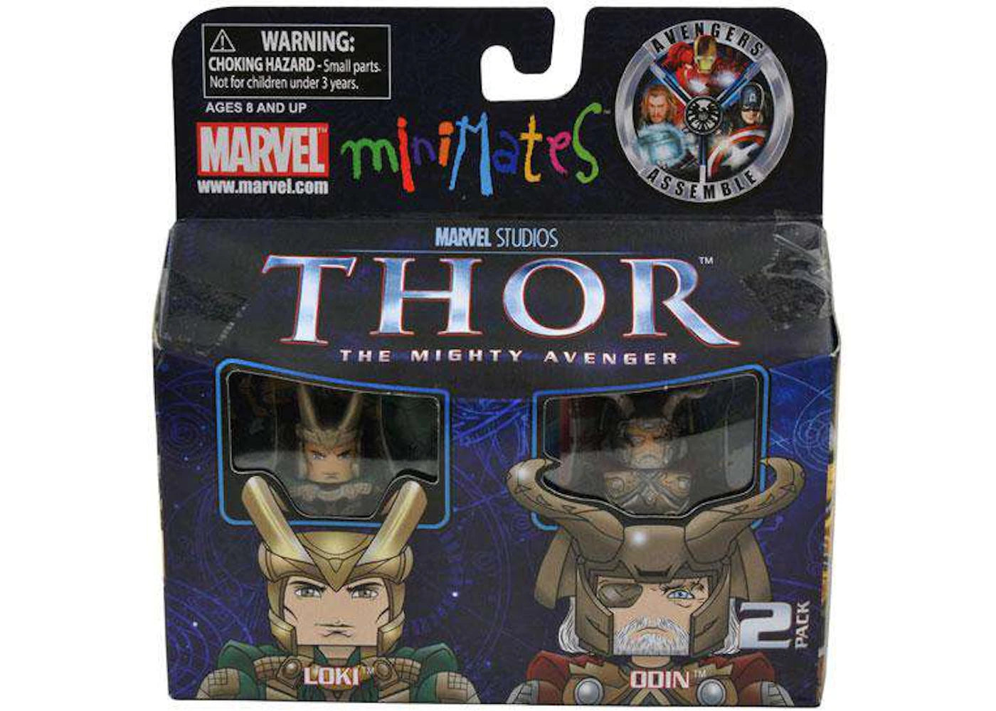 Diamond Select Toys Thor Minimates Series 39 Loki & Odin Exclusive Exc ...