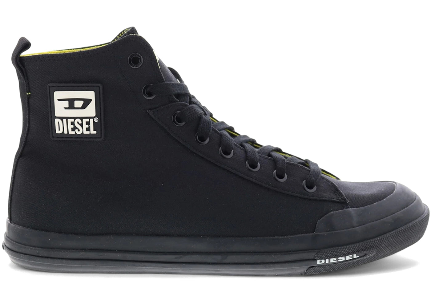 Diesel S-Astico Mid Cut Black – Side Kicks