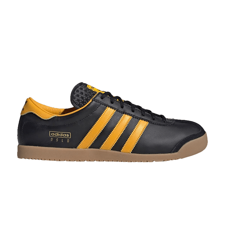 adidas Oslo Black Gold Gum – Side Kicks