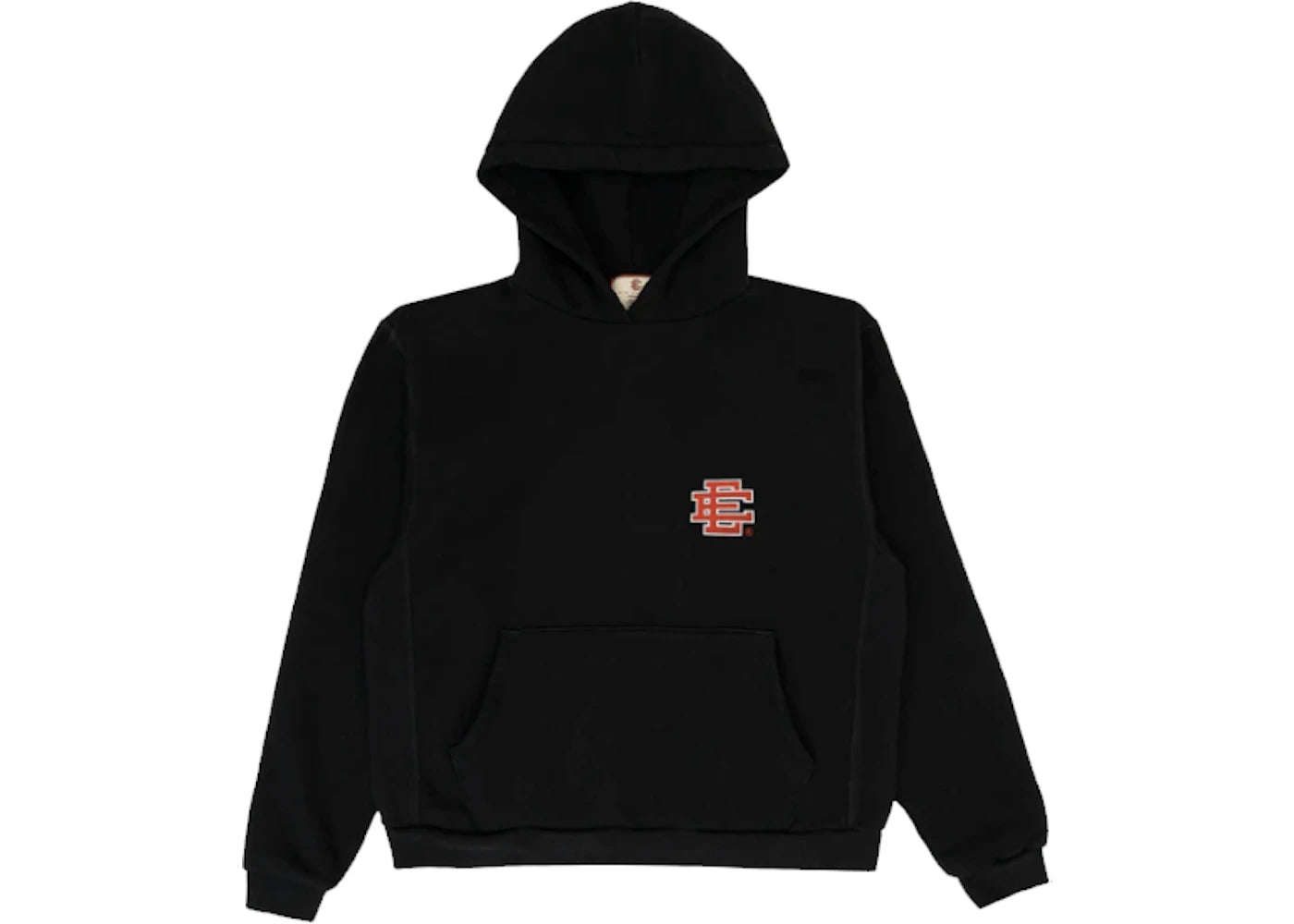 Eric Emanuel EE Basic Hoodie Black/Varsity Red – Side Kicks