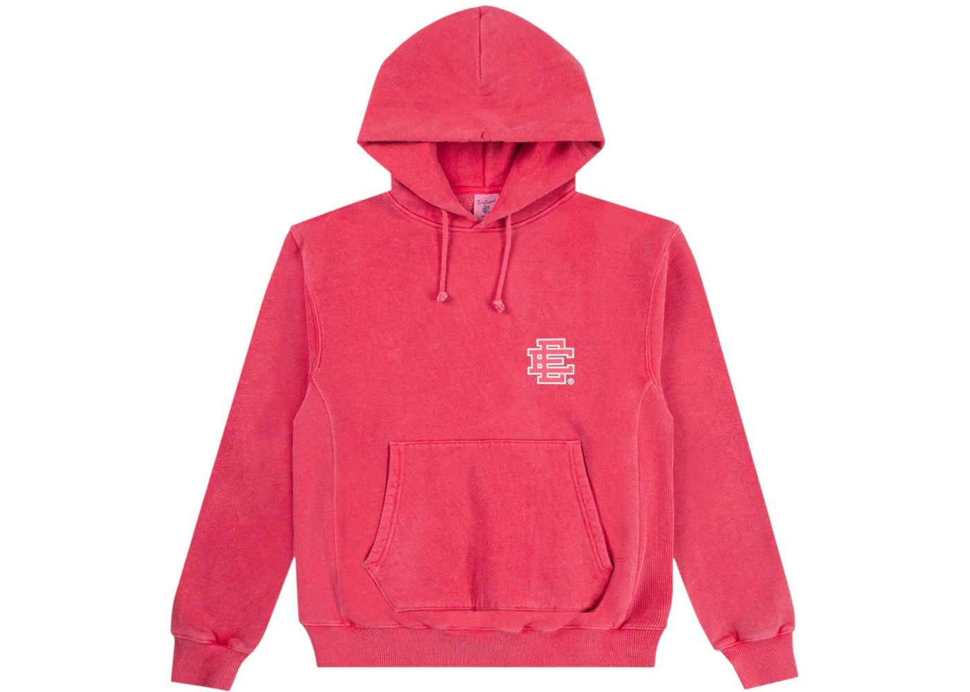 Eric Emanuel EE Basic Hoodie Washed Red/Red – Side Kicks