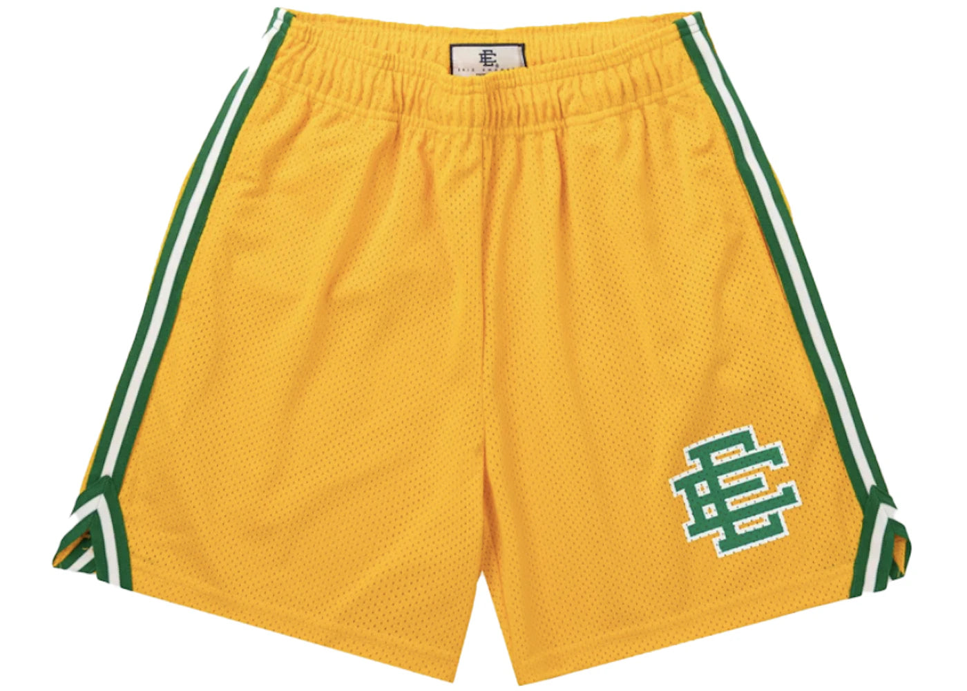 Eric Emanuel EE Basic Short Yellow/Green – Side Kicks