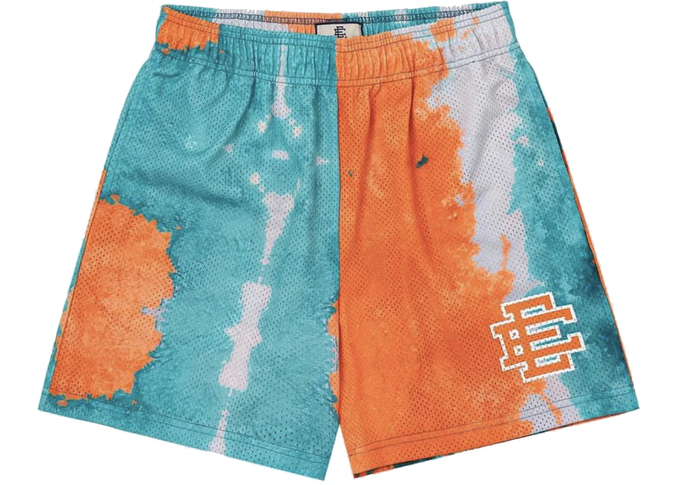 Eric Emanuel EE Miami Exclusive Basic Short Orange/Blue – Side Kicks