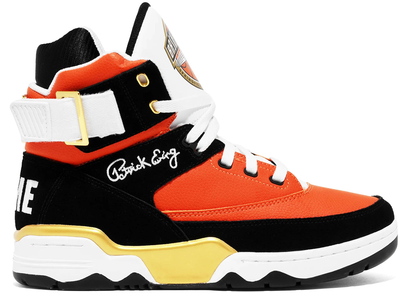 Ewing 33 Hi Naismith Basketball Hall of Fame Hoop Hall Logo – Side Kicks