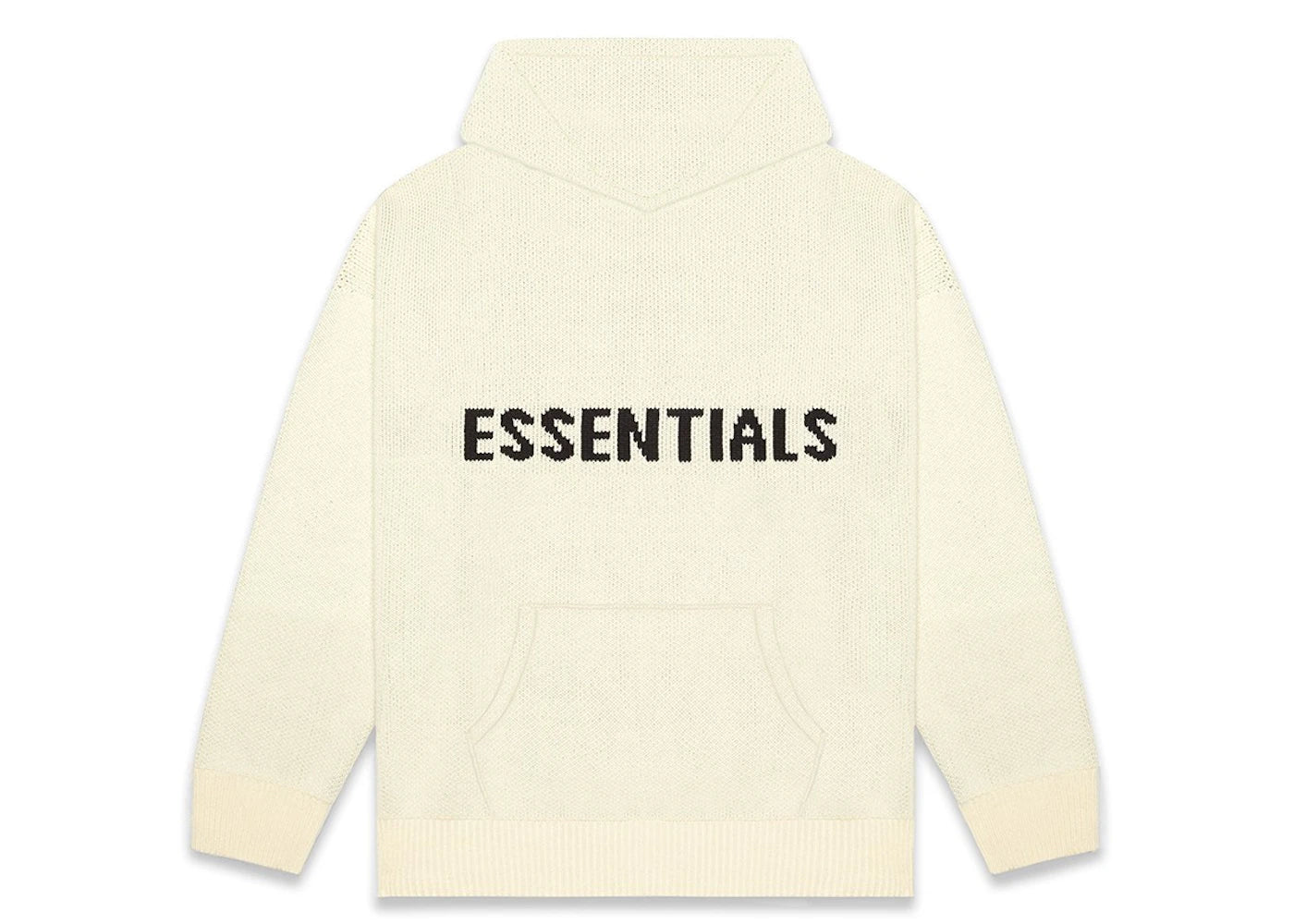 Fear of God Essentials Knit Hoodie (FW20) Cream – Side Kicks