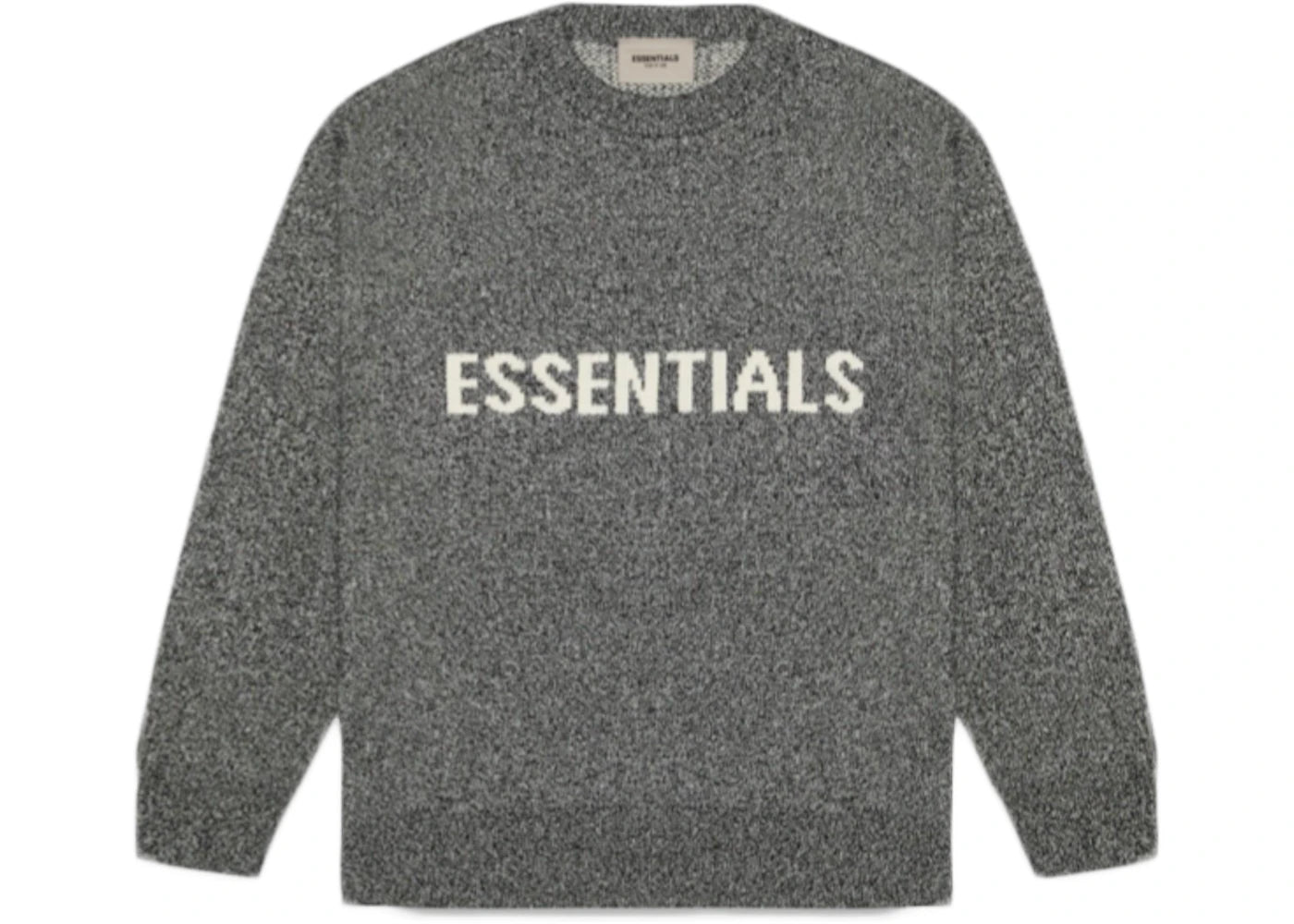 Fear of God Essentials Knit Sweater Grey Melange – Side Kicks