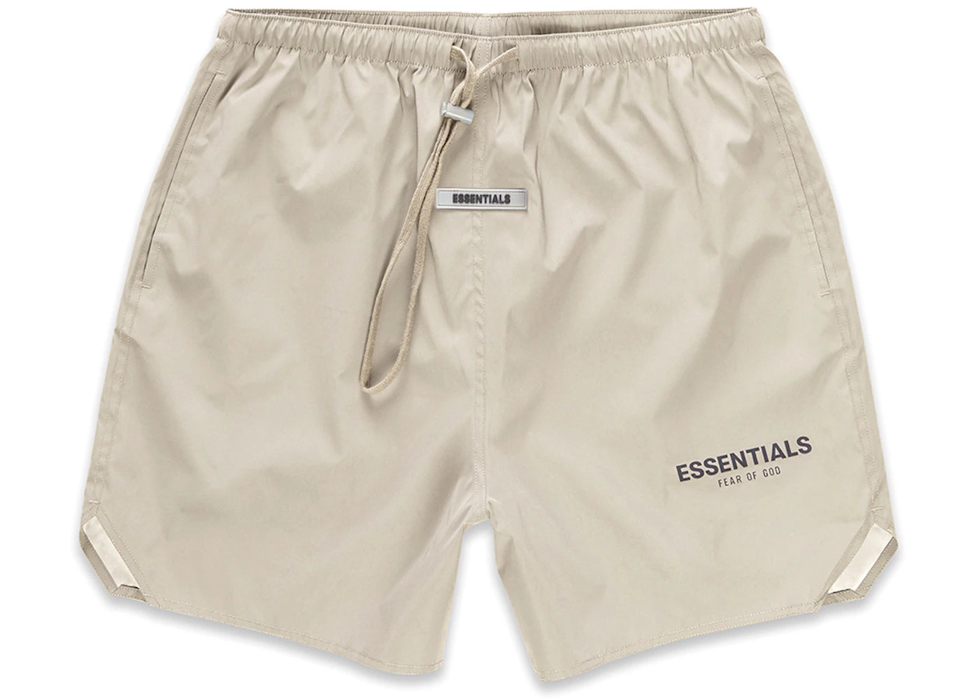 Fear of God Essentials Volley Shorts Olive/Khaki – Side Kicks