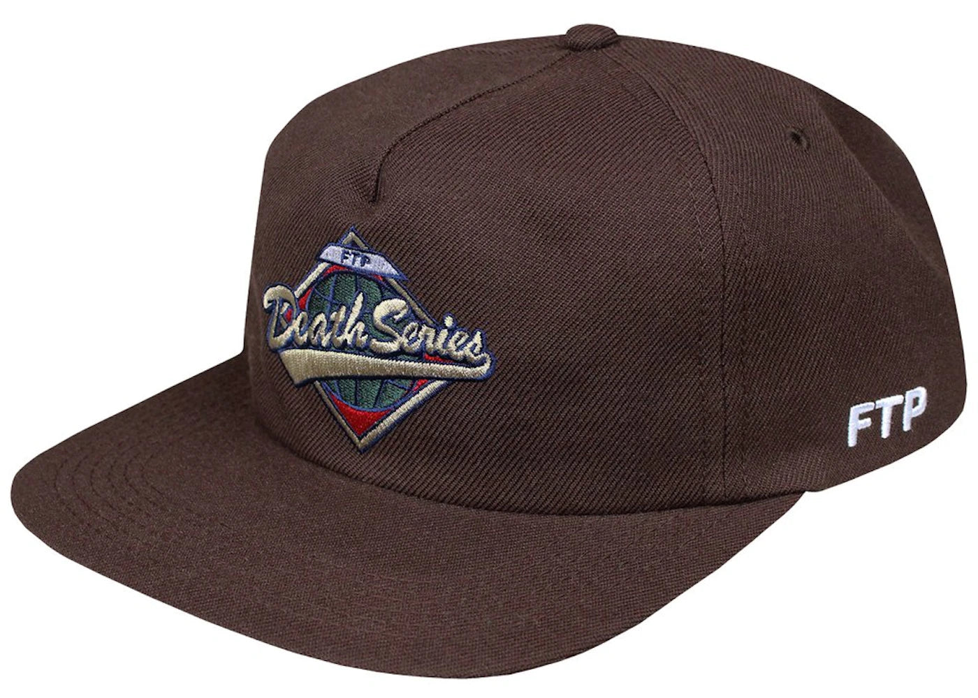 FTP Death Series 5 Panel Hat Brown – Side Kicks